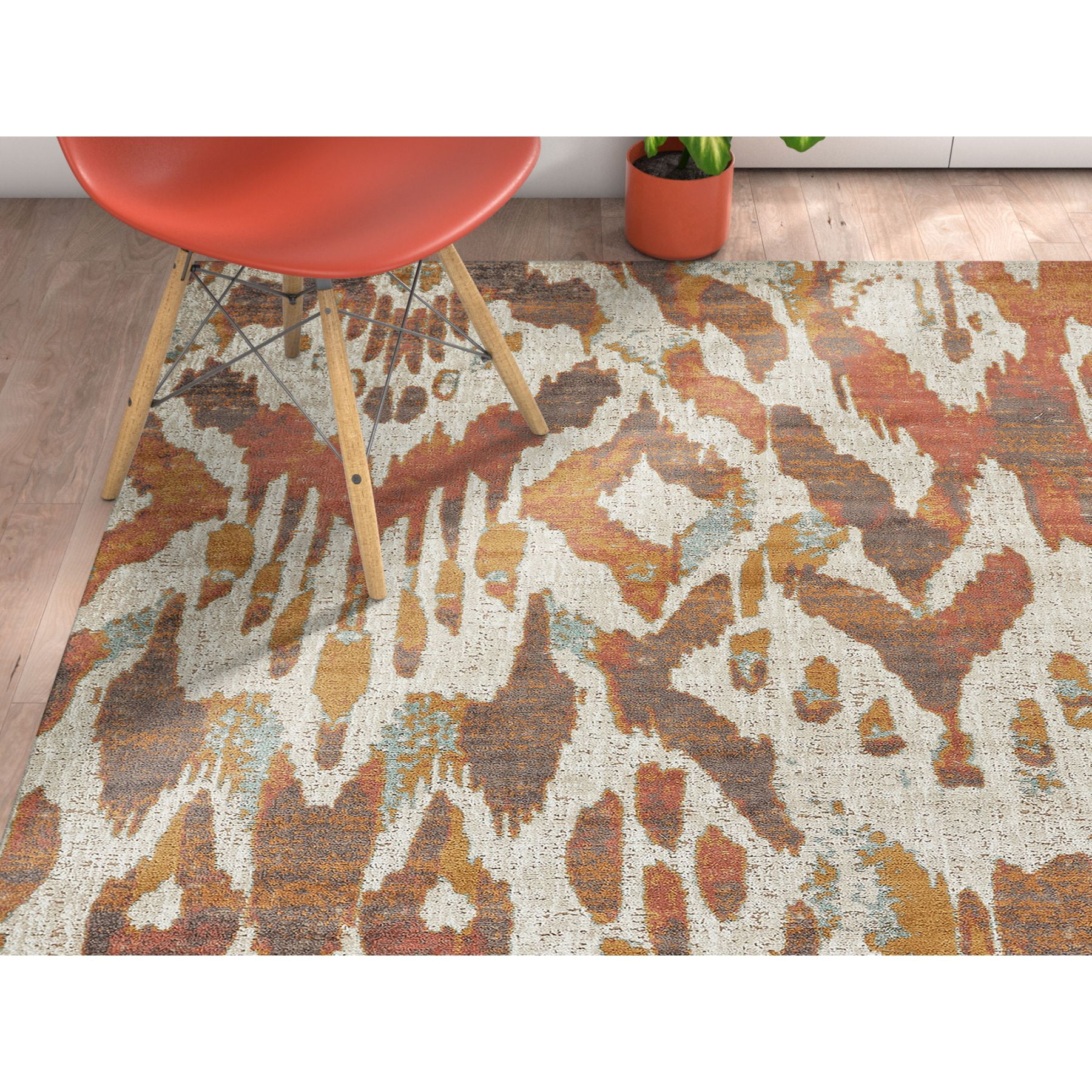 Well Woven Firenze Rhapsody Modern Southwestern Ikat Earth Area Rug ...
