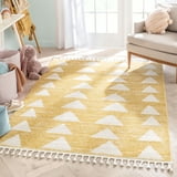 Well Woven Kennedy Triangles Modern Geometric Pattern Yellow 3'11" x 5 ...