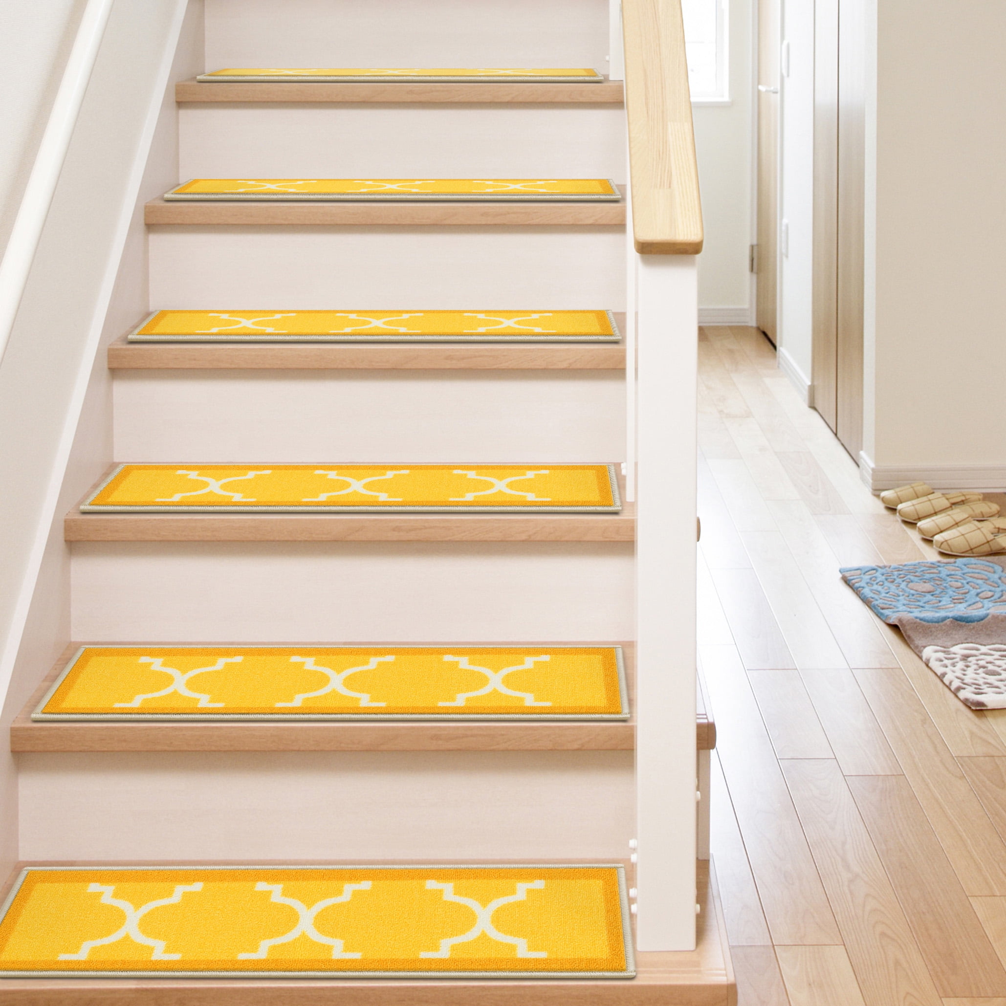 Well Woven Kings Court Brooklyn Trellis Gold Modern Lattice Rubber Back ...