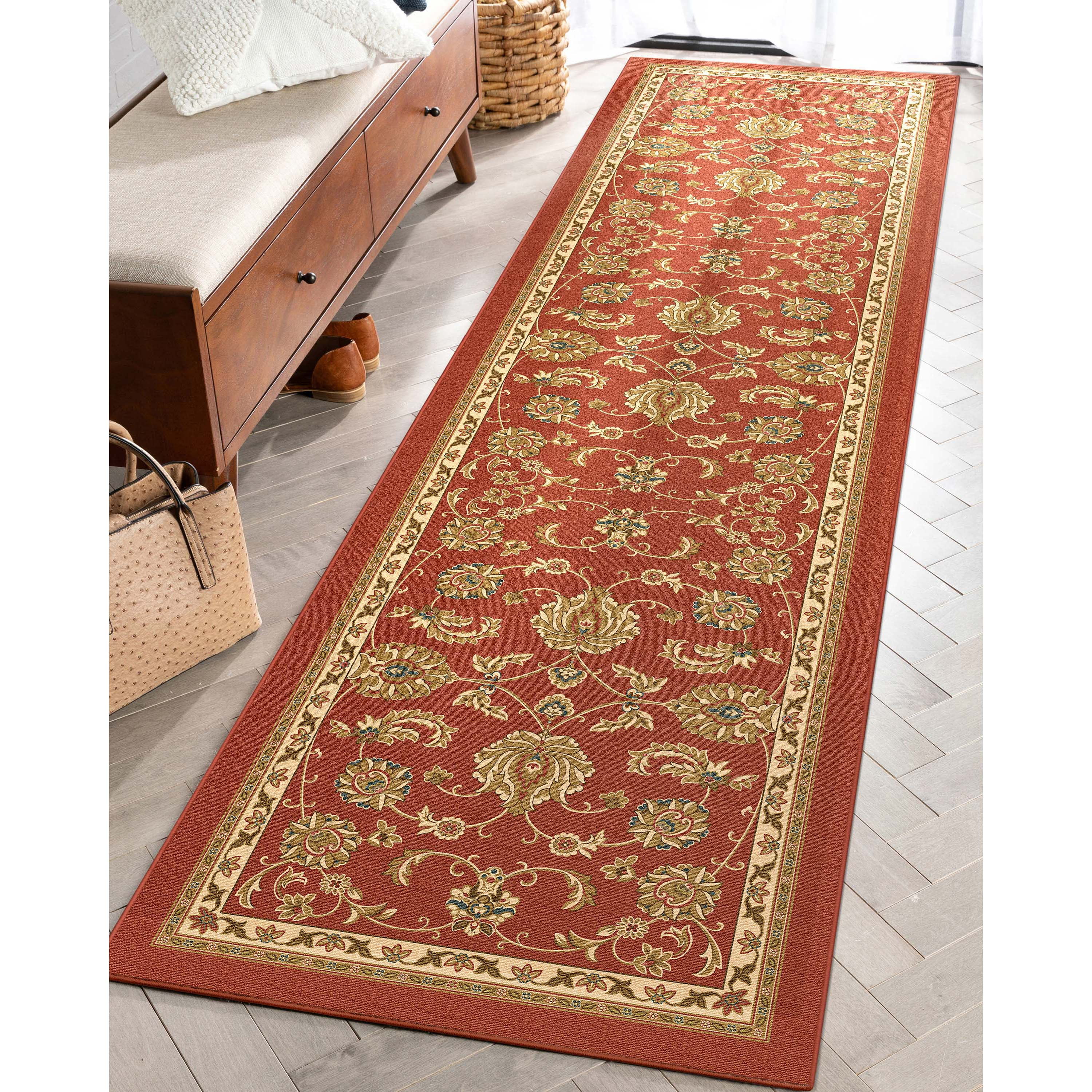 Free Shipping! Well Woven Kings Court Red Oriental Runner Rug 2'7 x 9 ...
