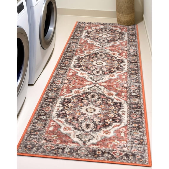 Well Woven Kings Court Zazzu Runner Rug - Easy to Maintain - Walmart.com