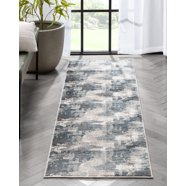 Well Woven Merle Light Blue Multicolor Area Rug 7'10" x 9'10" Geometric ...