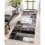 Well Woven Zazzle Argos Vintage Oriental Black 7'10" x 9'10" Area Rug ...