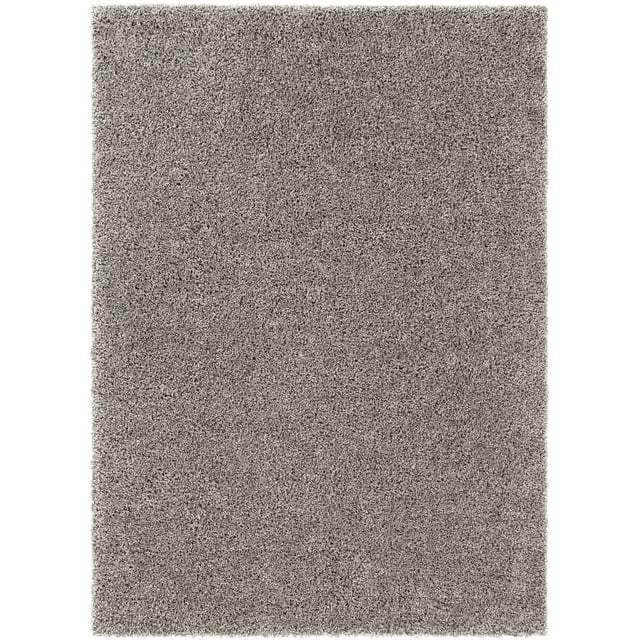 Well Woven Madison Shag Solid Traditional Modern Area Rugs, Gray ...