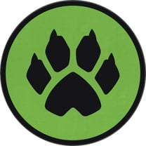 Well Woven Miraculous Ladybug Miraculous Ladybug Symbol Red 6'7" Round ...