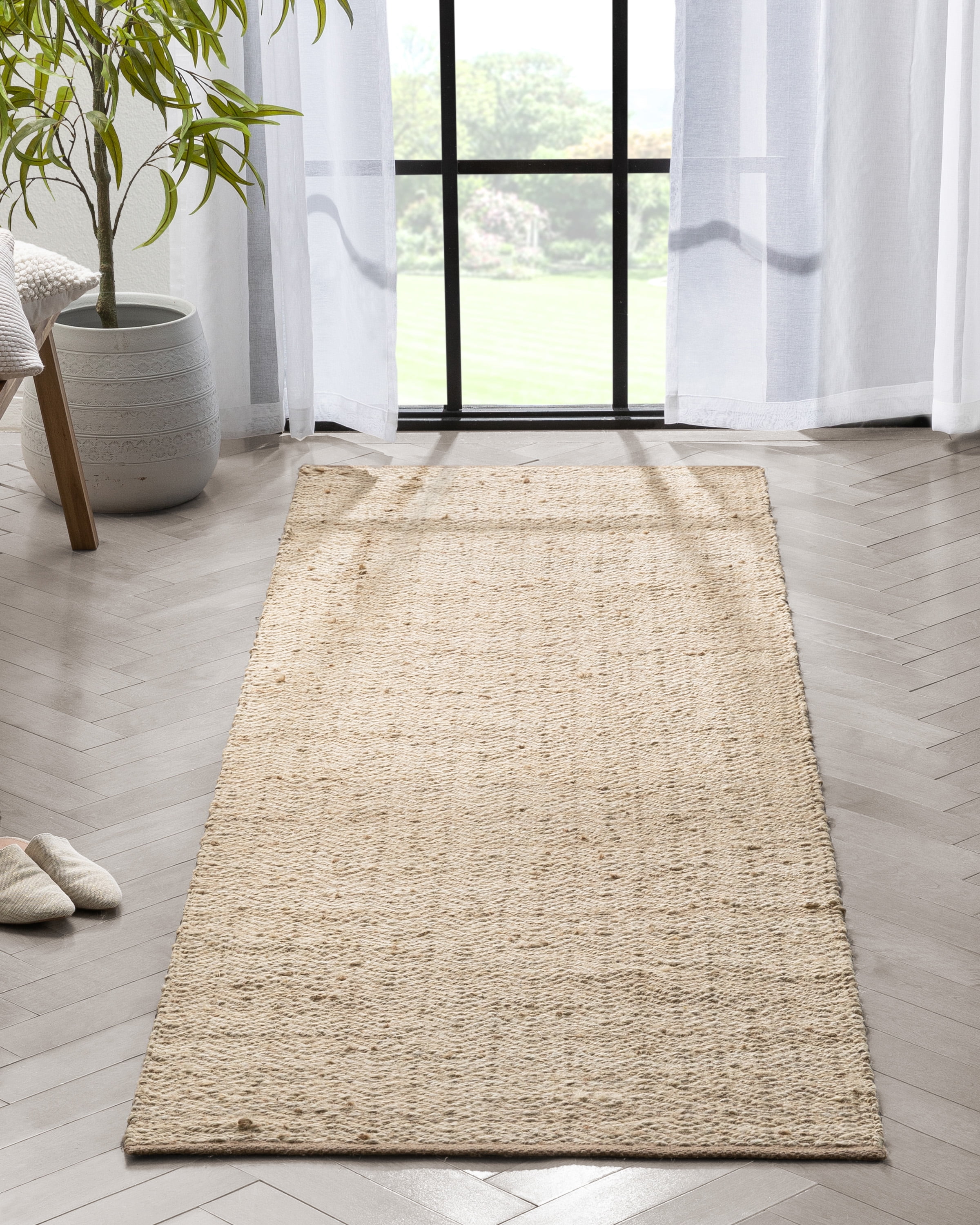 Well Woven Mona Made Runner Rug - Chunky Weave - 2 7 x 9 - Walmart.com