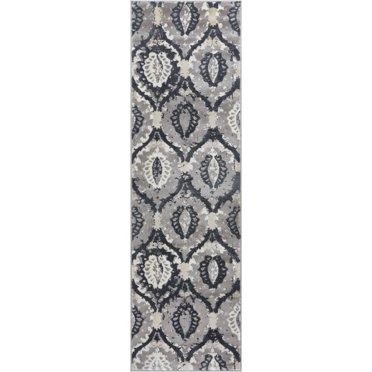 Well Woven Tessa Ivory Moroccan Shag Diamond Trellis Pattern Area Rug ...