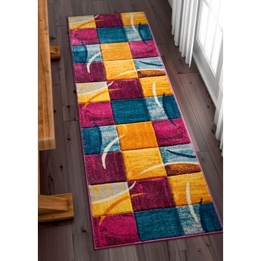 Well Woven Ruby Clark Mid-Century Modern Cream Geometric Triangles 3'11 ...