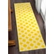Well Woven StarBright Geometric Moroccan Runner Rug, Yellow, 2' x 7'3 ...