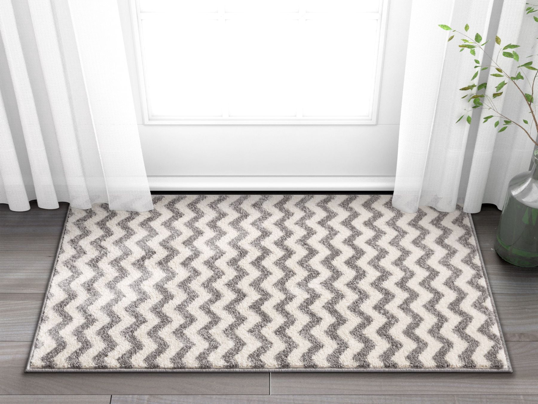Well Woven Sydney Eli Chevron Indoor Area Rug - Walmart.com