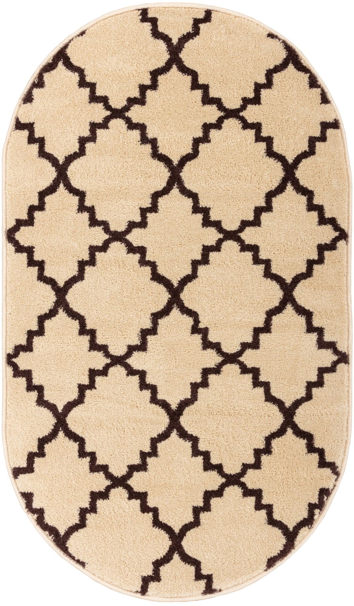 Well Woven Sydney LuLu'S Ivory Modern Trellis Geometric 2'7" x 4'2 ...
