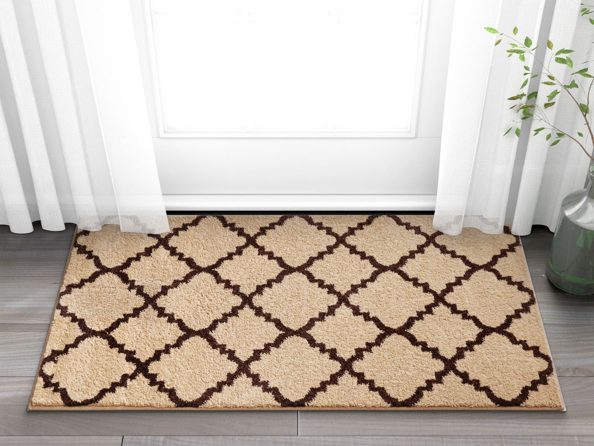 Well Woven Sydney Lulu's Lattice Modern Area/Oval Rug - Walmart.com