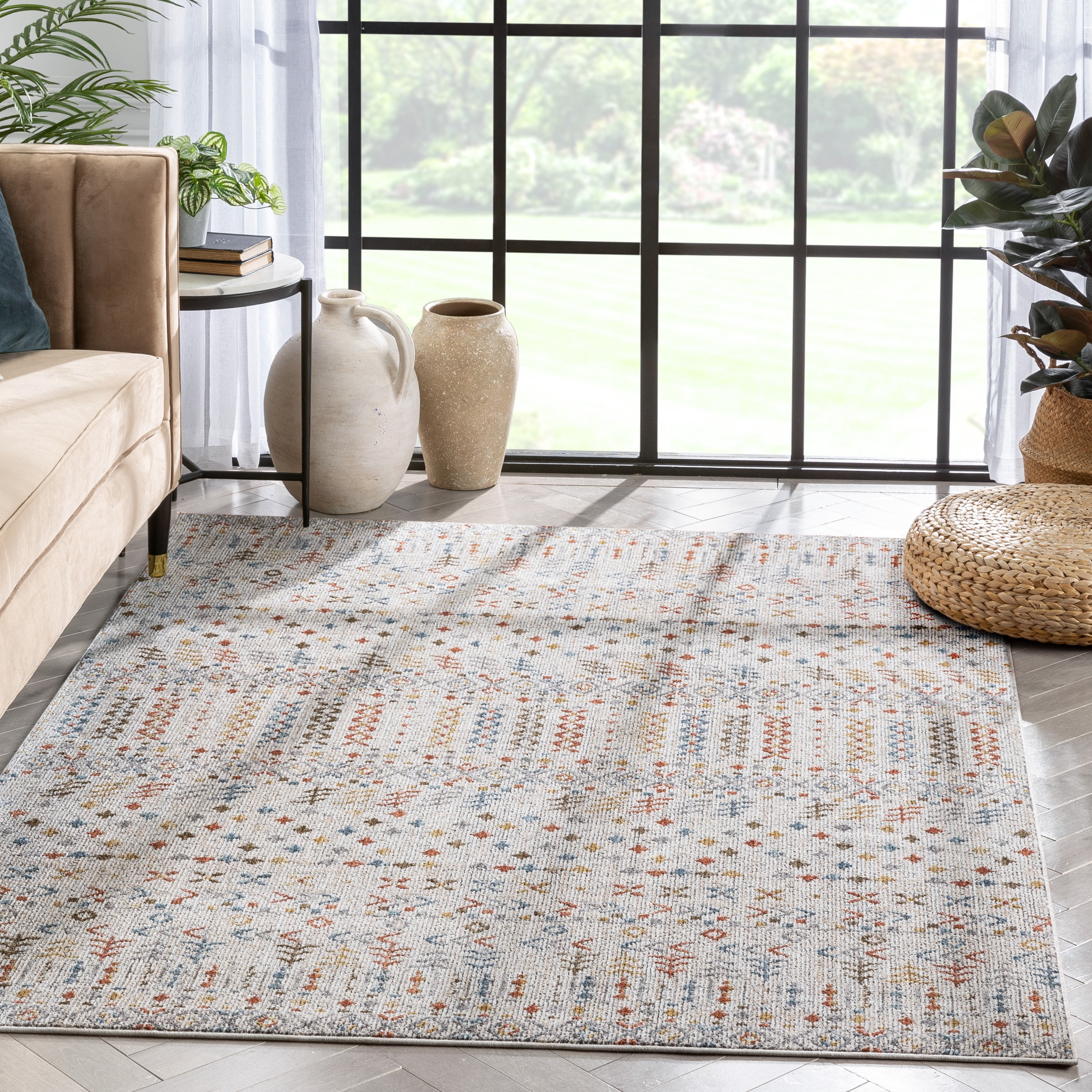 Well Woven Tenley Moroccan Area Rug, 7.83' x 9.83', Medium-Height Pile ...