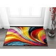 Well Woven Viva Pleasure Multi-color Modern Abstract Lines 2' x 3 ...