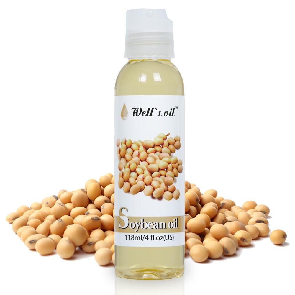 Well's 100% Pure Soybean Oil 4oz / Rejuvenates Hair / Moisturizes the ...
