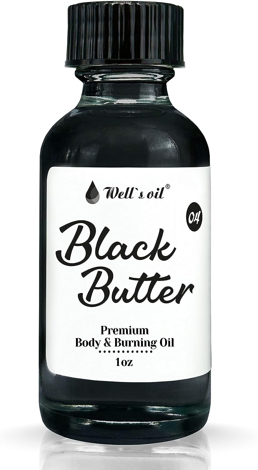 Well's Body & Burning Fragrance Oil 1oz_BLACK BUTTER (1PCE) - Walmart.com