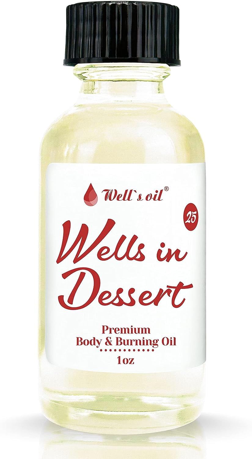 Well's Body & Burning Fragrance Oil 1oz_WELLS IN DESSERT (1PCE ...
