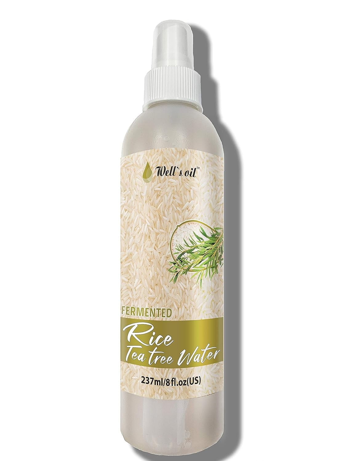 Well's Fermented Rice Water 8oz (Rice Tea Tree Water) - Walmart.com