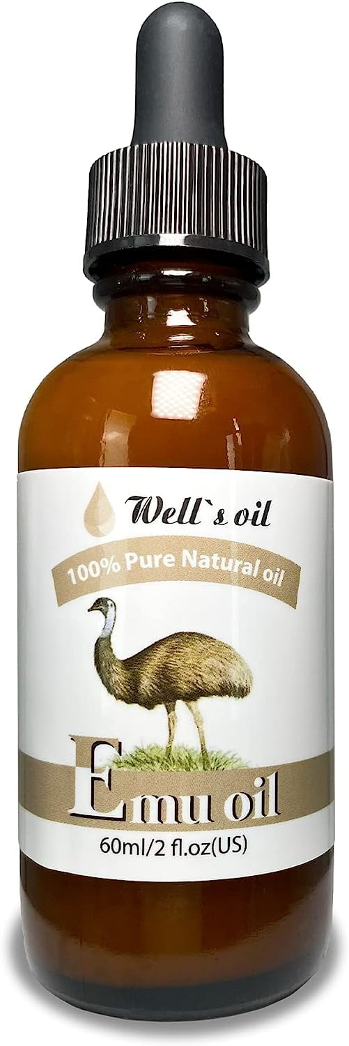 Well's Oil 100% Pure Natural Carrier Oil 2oz Emu - Walmart.com