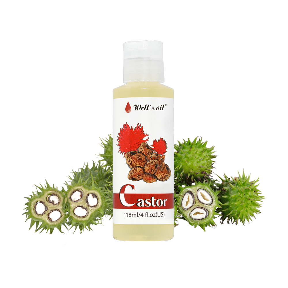 Well's Oil 100% Pure Natural Carrier Oil 4oz Castor - Walmart.com