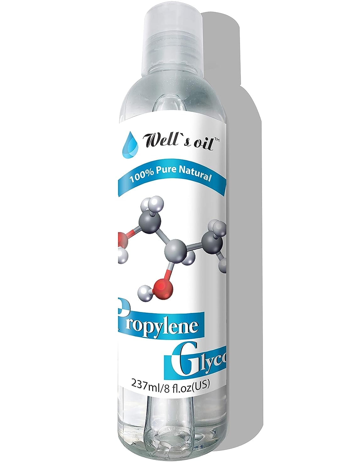 Well's Oil 100% Pure Natural Carrier Oil 8oz Propylene Glycol - Walmart.com