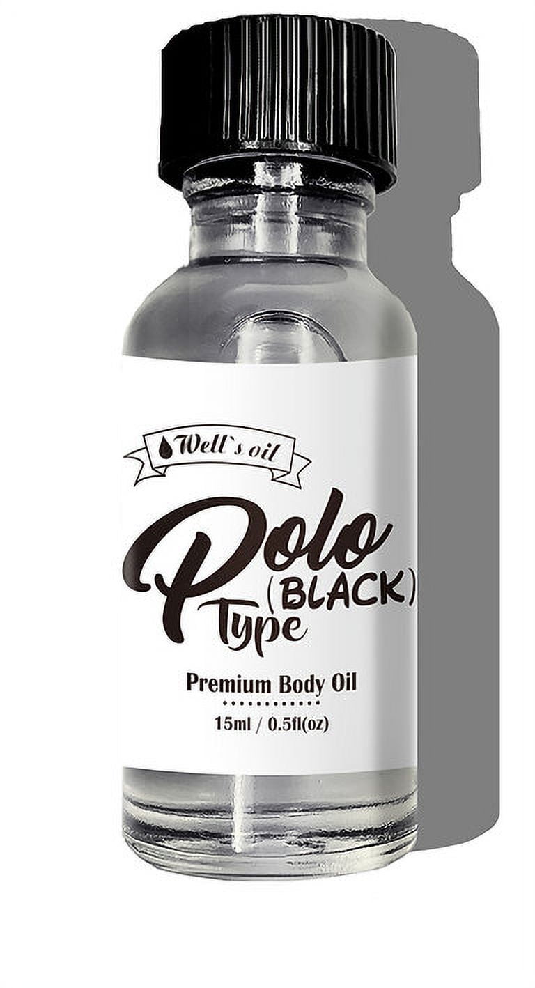 Well's Oil Premium Body Oil (Polo Black) 0.5 fl. oz / 15 ml - Walmart.com