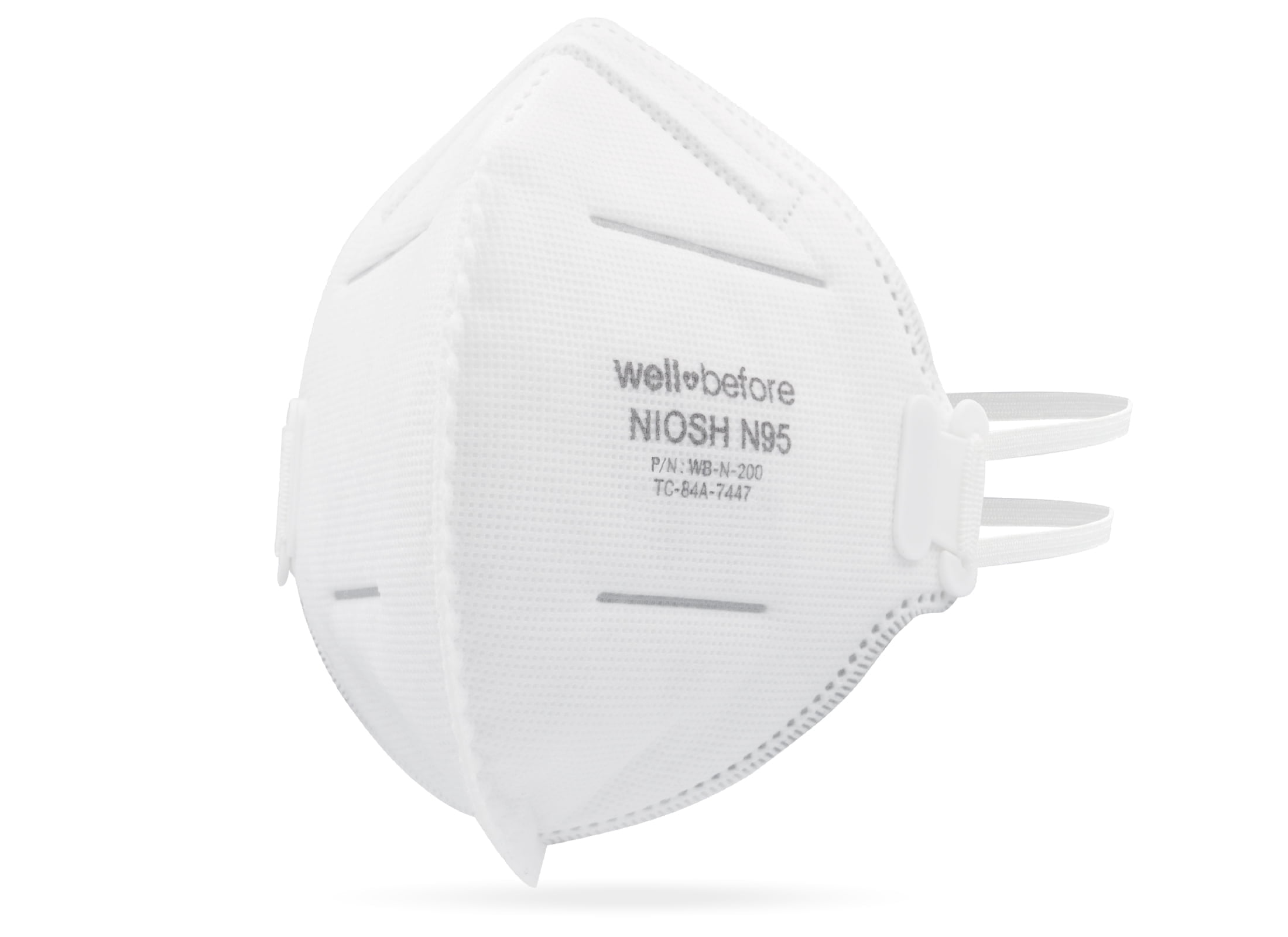 Well Before N95 Mask, NIOSH Approved, Pack of 10, Lightweight ...