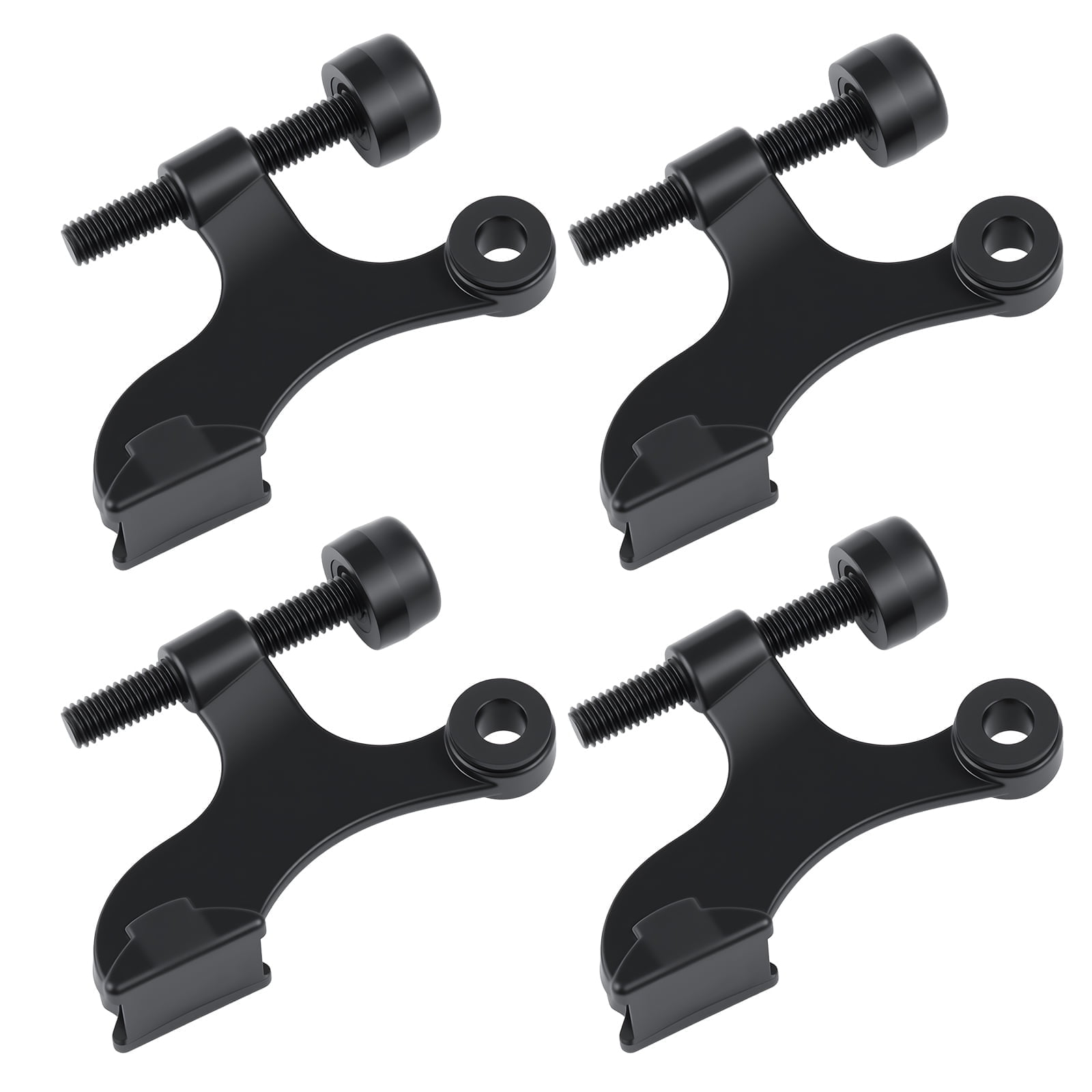 WellMade 4 Pack Heavy Duty Hinge Pin Door Stopper, Adjustable Door Stop ...