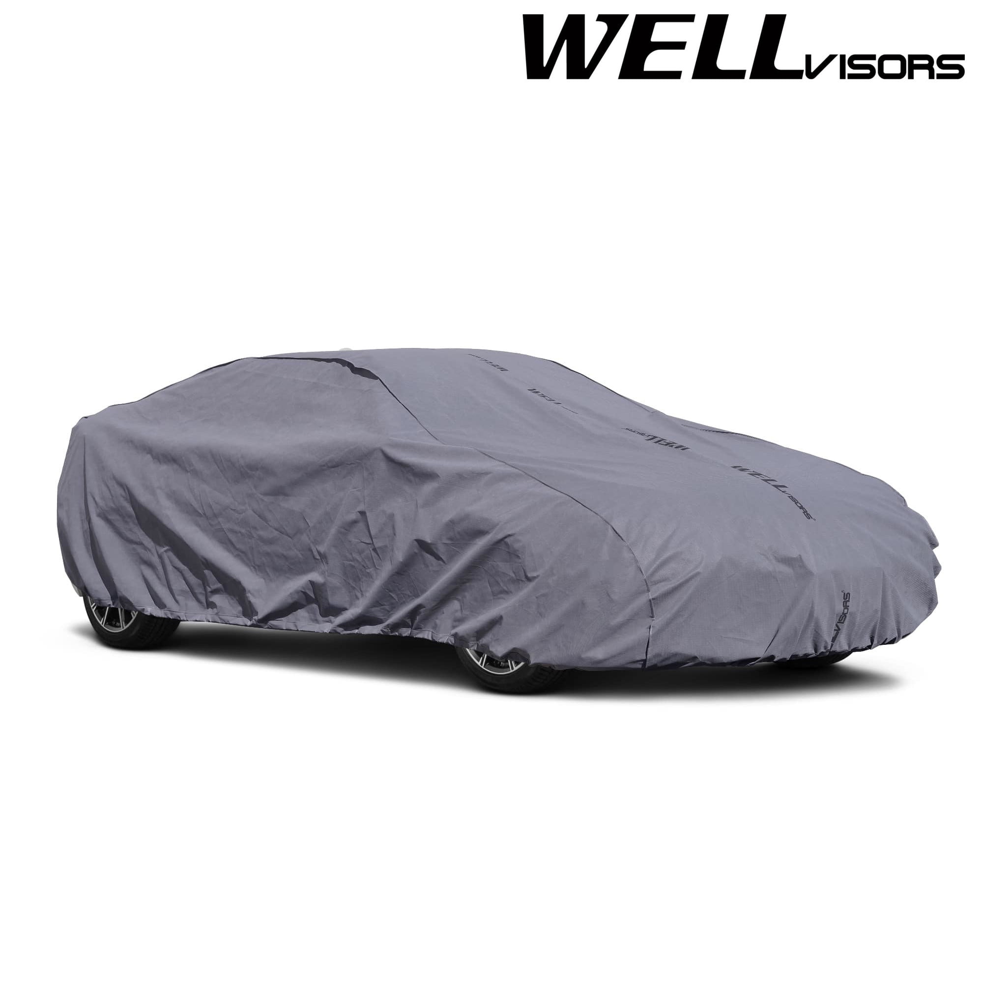 WellVisors All Weather UV Proof Gray Car Cover for 2017-2022 Acura NSX ...