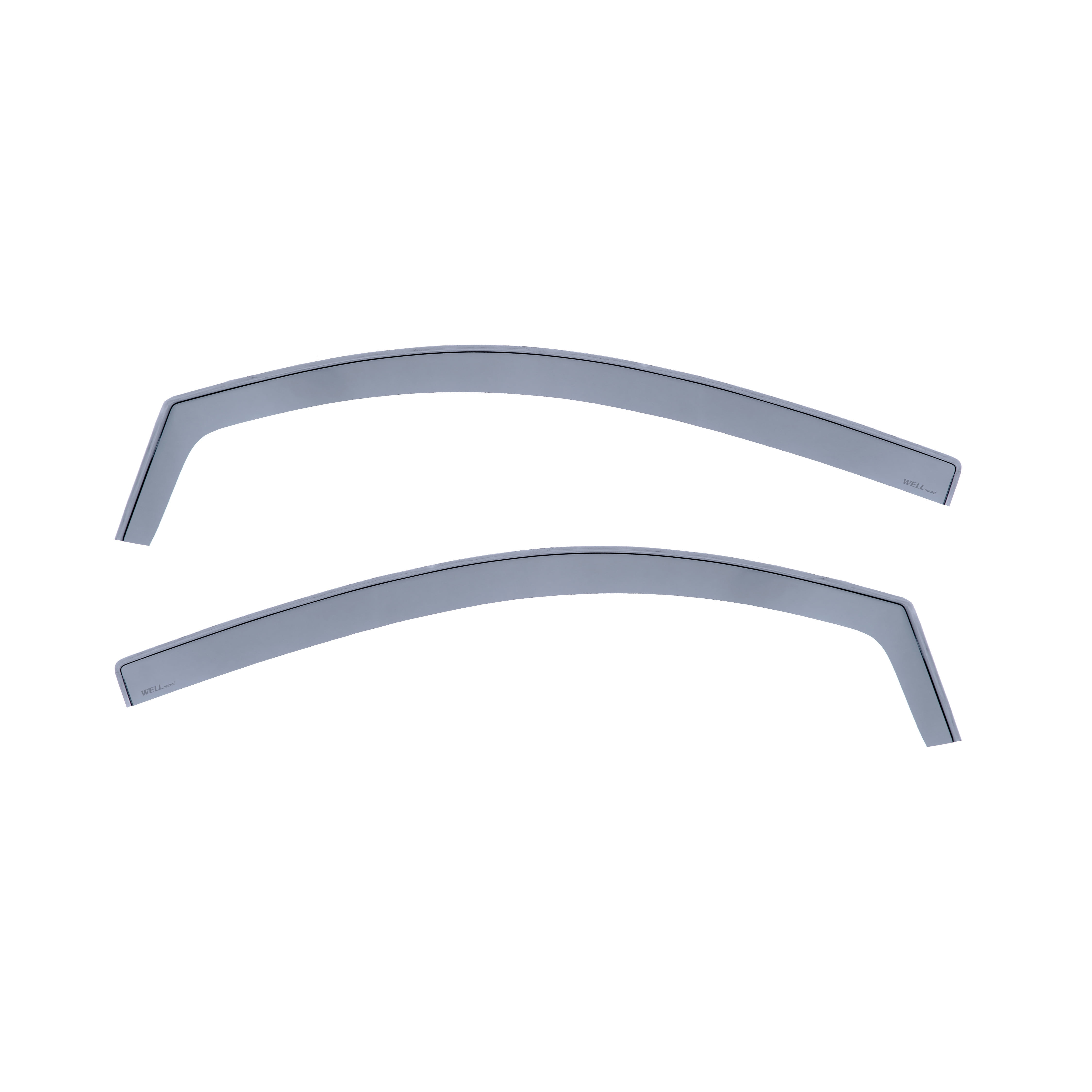WellVisors In-Channel Side Window Visors Wind Deflectors 2Pcs Front ...