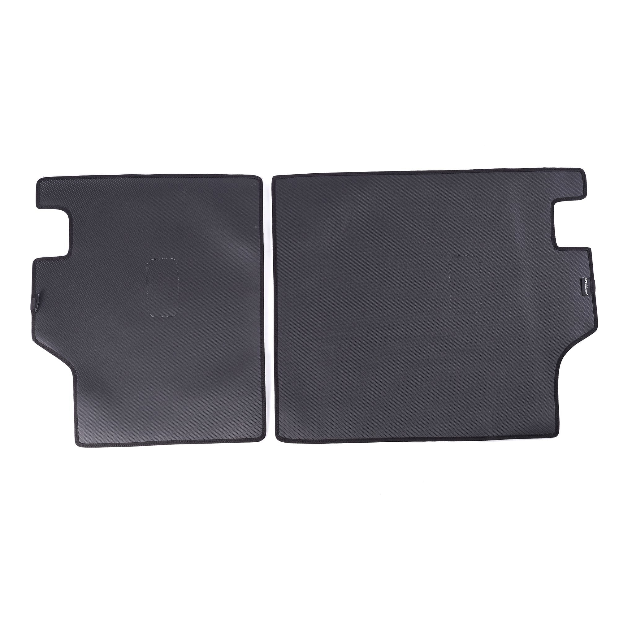 WellVisors Rear Seat Back Protector Cover Black For Nissan Kicks 2018 ...
