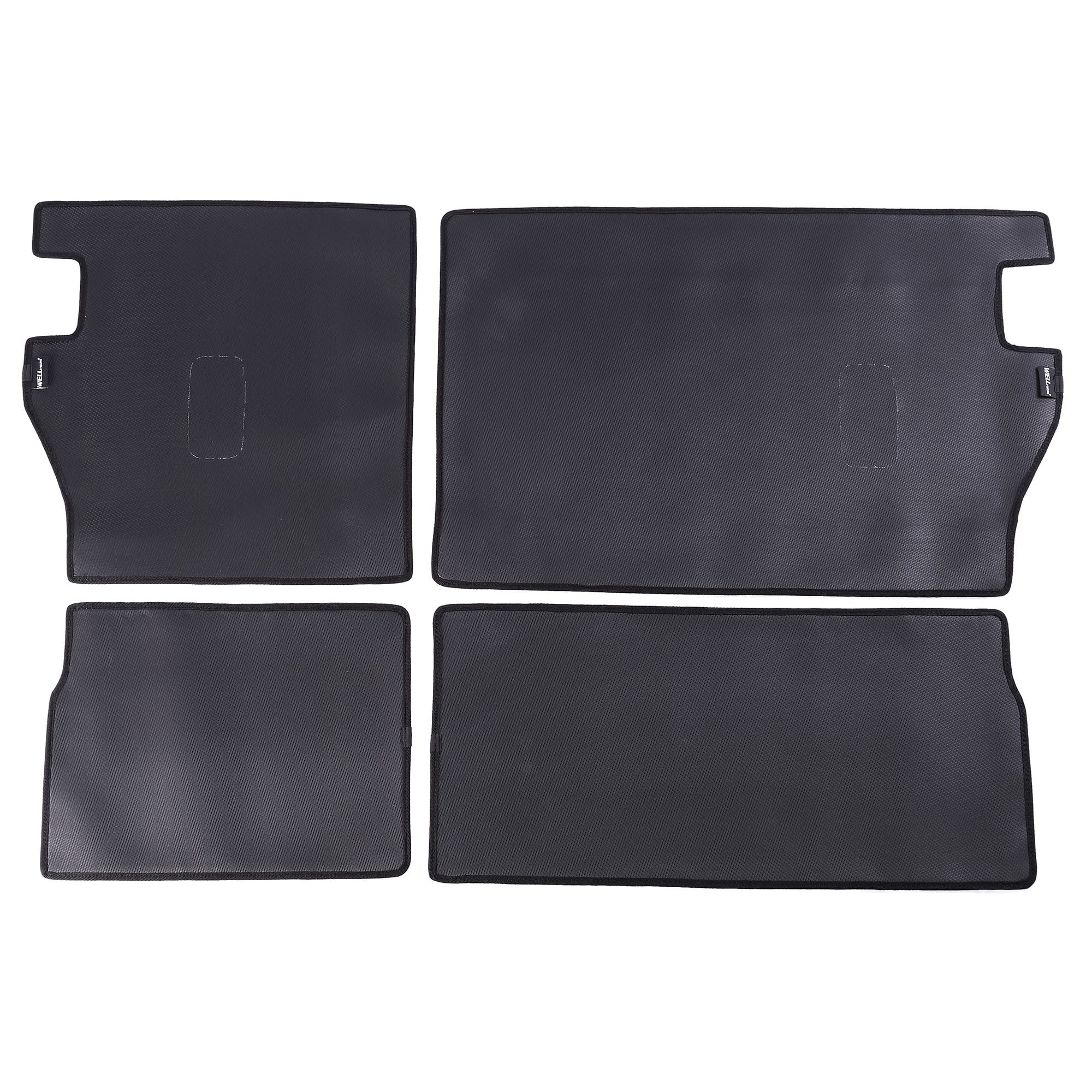 WellVisors Rear Seat Back Protector Cover Black For Subaru Outback 2020 ...