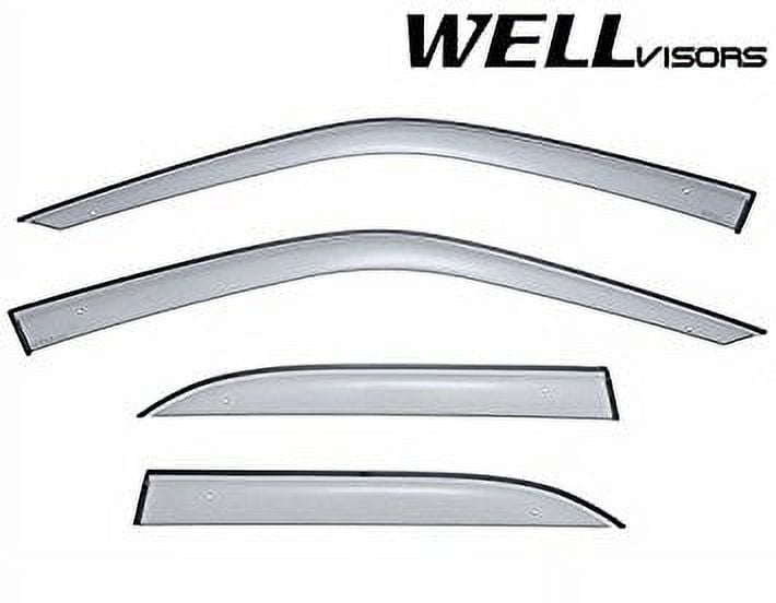 WellVisors Side Window Wind Deflector Visors - BMW 3 Series E36 Sedan ...