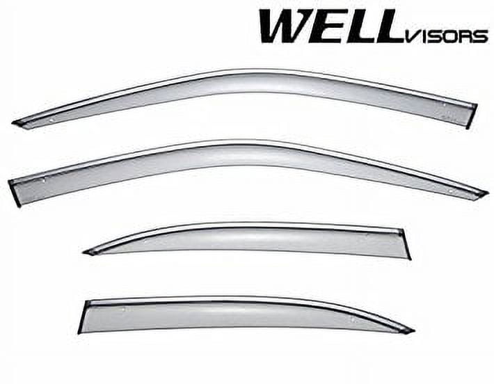 WellVisors Side Window Wind Deflector Visors - BMW 5 Series E39 525 528 ...