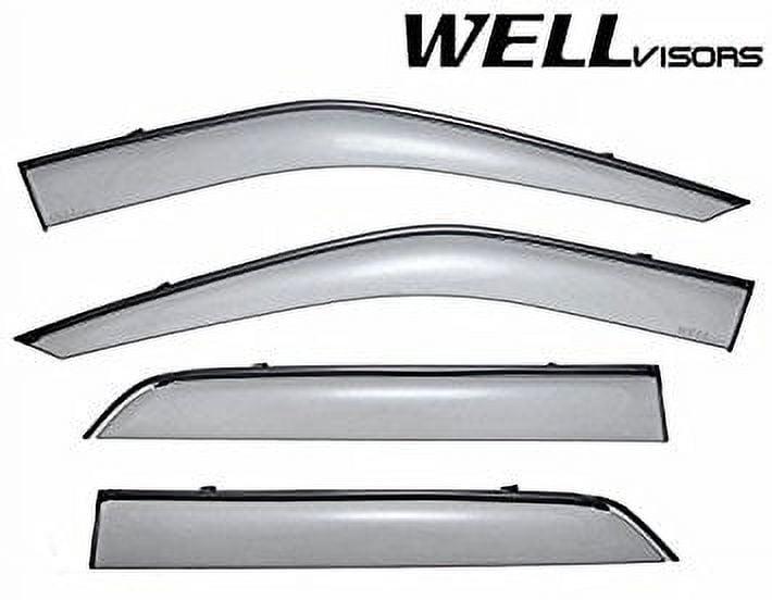 WellVisors Side Window Wind Deflector Visors - Ford Explorer 11-up 2011 ...