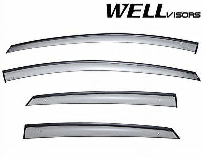 WellVisors Side Window Wind Deflector Visors - Ford Focus 12-up 2012 ...