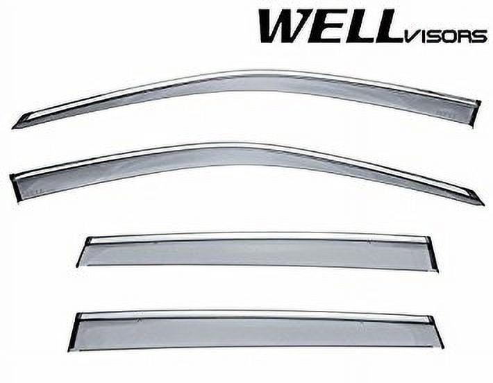 WellVisors Side Window Wind Deflector Visors - Honda Pilot 16-up 2016 ...