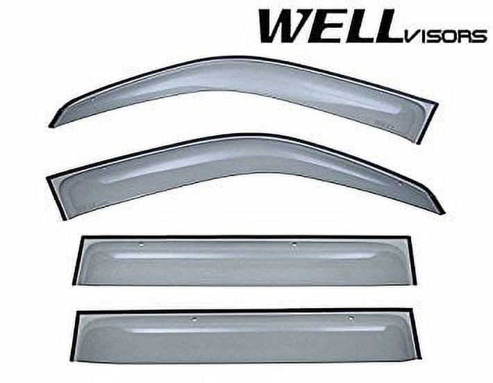 WellVisors Side Window Wind Deflector Visors - Lexus LX470 1998 1999 ...