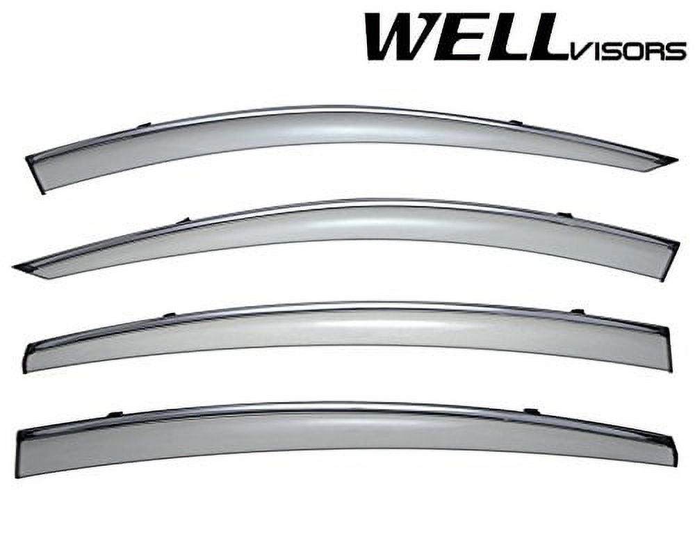 WellVisors Side Window Wind Deflector Visors - Mazda CX-7 2007 2008 ...
