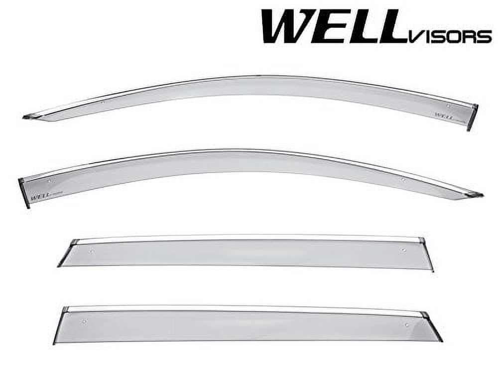 WellVisors Side Window Wind Deflector Visors - Subaru Impreza 4 Door ...