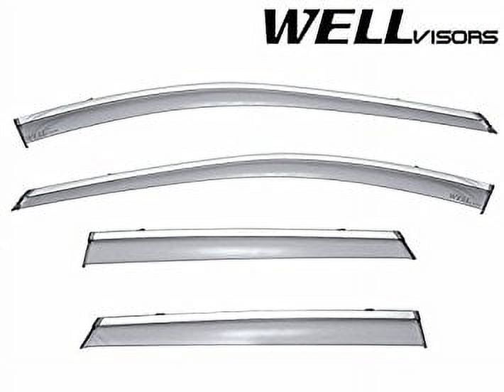 WellVisors Side Window Wind Deflector Visors - Subaru Outback 15-up ...