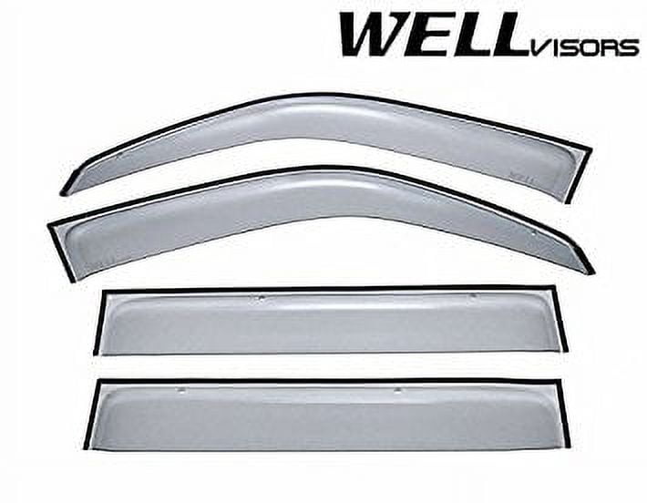 WellVisors Side Window Wind Deflector Visors - Toyota Land Cruiser 1998 ...