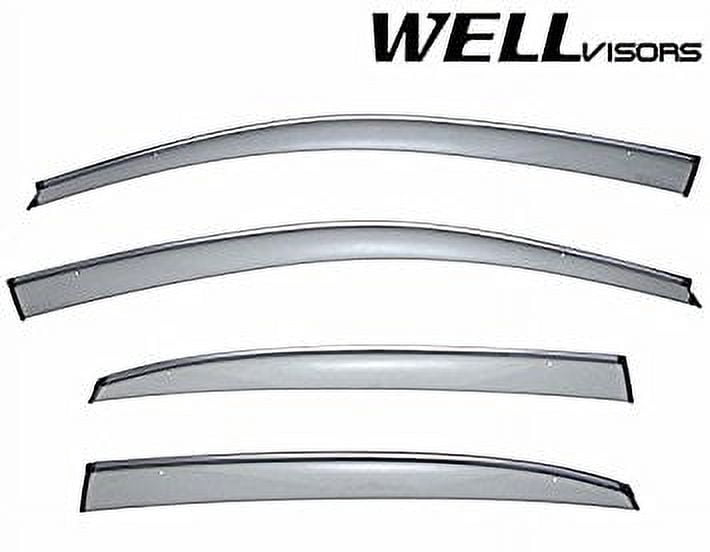 WellVisors Side Window Wind Deflector Visors - VW Volkswagen Passat ...