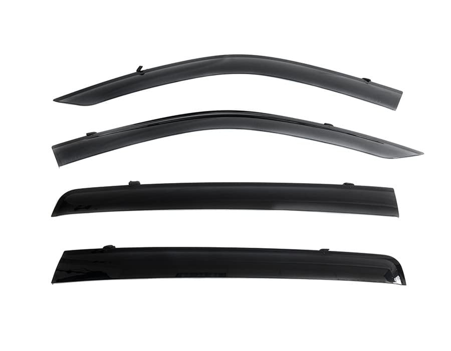 WellVisors Window Visors Wind Deflectors Compatible with Toyota Tundra ...