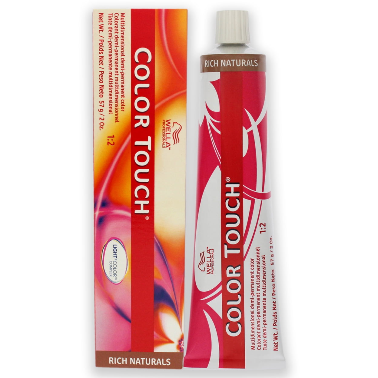 Wella Color Touch Semi-Permanent Hair Dye, Medium Blonde/Gold 2oz ...