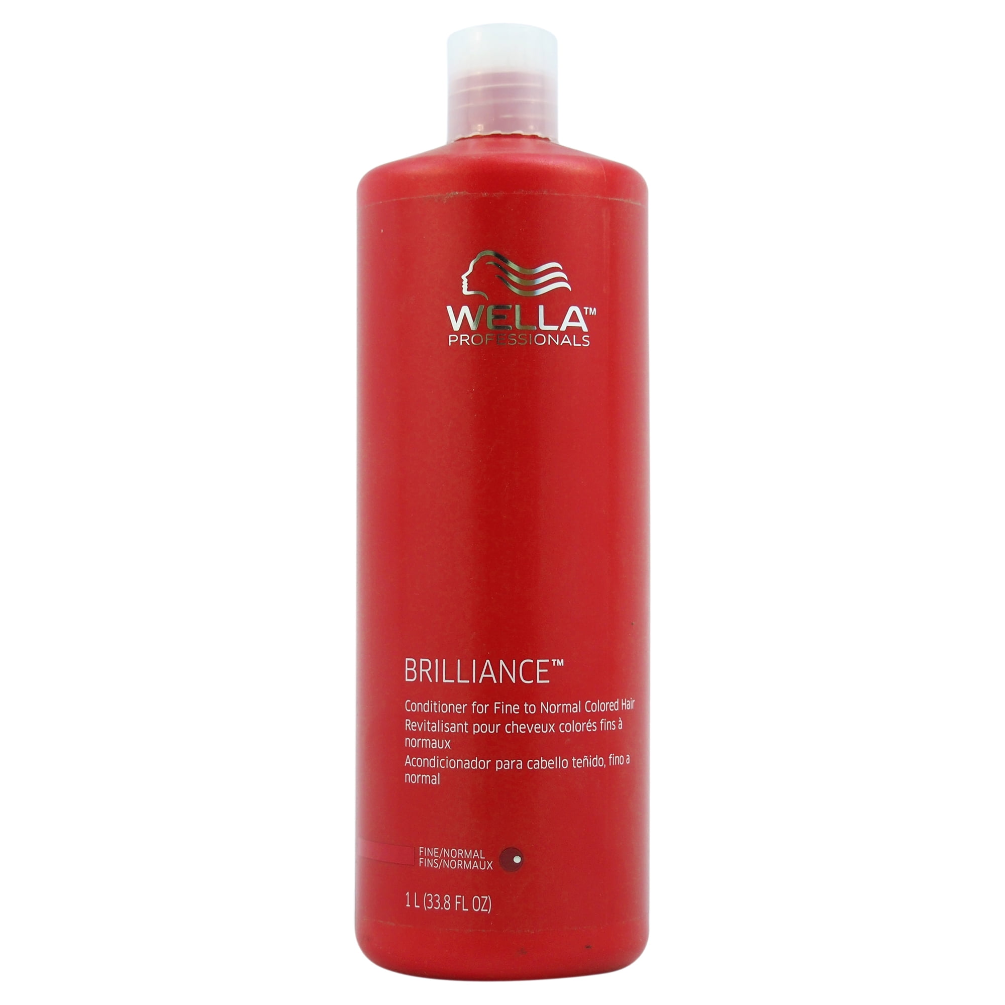Wella Brilliance Conditioner For Fine To Normal Hair - 33.8 oz ...