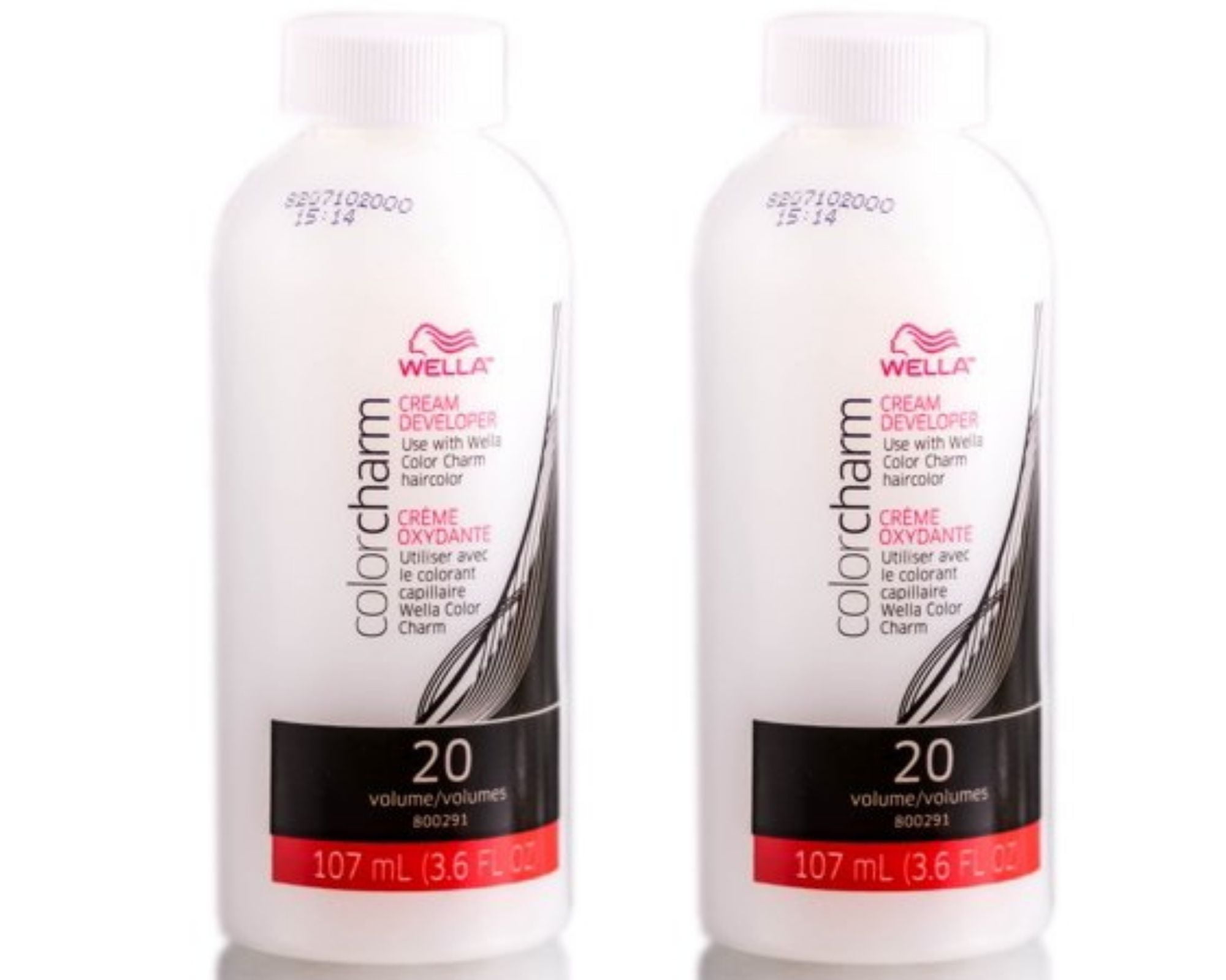 Wella Color Charm Cream Developer 20 Volume, Gentle Formula, 3.6oz ...