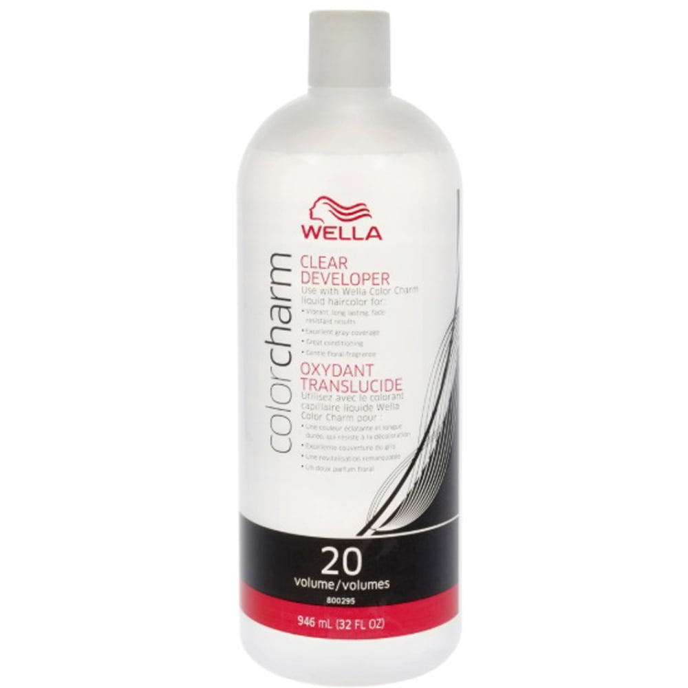 Wella Color Charm Clear Hair Color Developer, 20 Volume, 32 oz ...