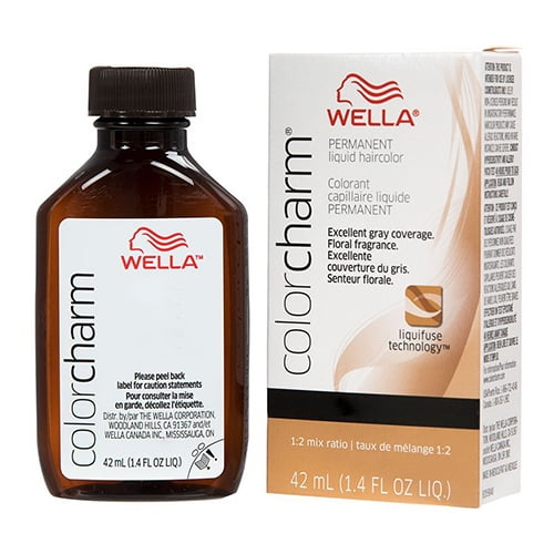 Wella COLOR CHARM, HAIR COLOR Liquid #8Nw Light Natural Warm Blonde, 1. ...