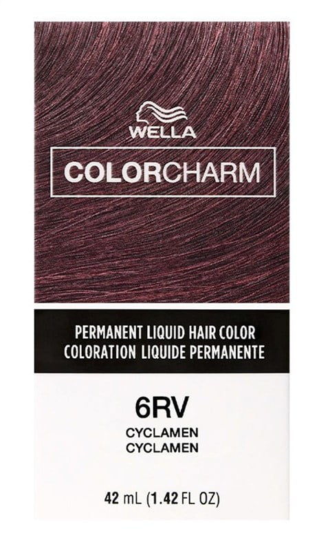 Wella Charm Liquid Permanent Liquid Hair Color, 6RV by 607 Cyclamen, 1. ...